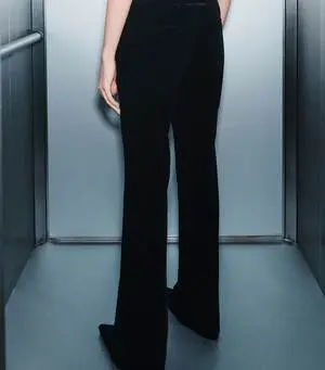 Marella Velvet Slim Trousers