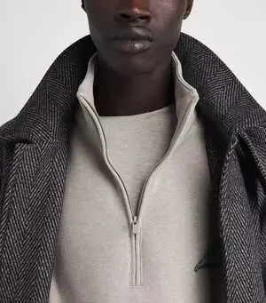 Fear Of God Signature Classic Half-zip Sweatshirt