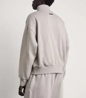 Fear Of God Signature Classic Half-zip Sweatshirt
