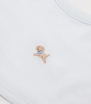 KISSY KISSY Pima Cotton Premier Puppy Paws Bib