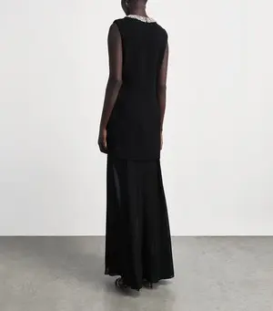 Veronica Beard Sleeveless Luminara Maxi Dress