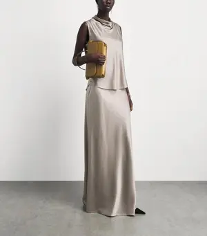 Veronica Beard Silk-blend Medina Maxi Skirt