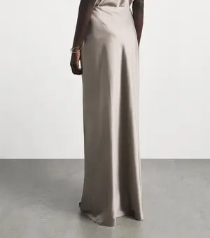Veronica Beard Silk-blend Medina Maxi Skirt