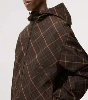 Burberry Reversible Check Hooded Jacket
