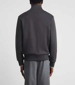 Fred Perry Cotton Half-zip Sweatshirt