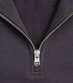Fred Perry Cotton Half-zip Sweatshirt