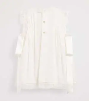 Pepa London Lace-trim Christening Gown