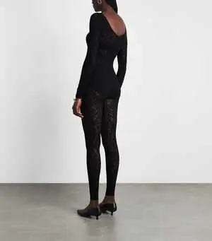 Wolford Net Infinite Rose Jumpsuit