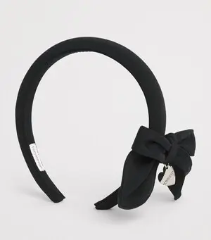 Monnalisa Satin Bow Headband