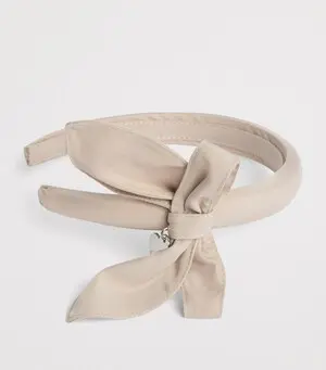 Monnalisa Satin Bow Headband