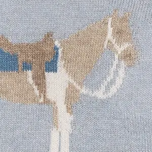 PATACHOU Intarsia Horse Sweater