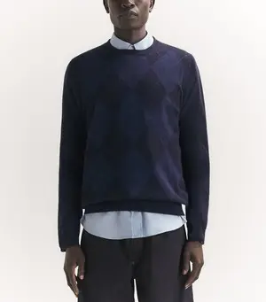 Johnstons Of Elgin Cashmere Argyll Sweater