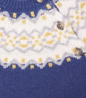TARTINE ET CHOCOLAT Wool Jacquard Sweater