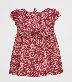Trotters Cotton Liberty Print Scottie Dress