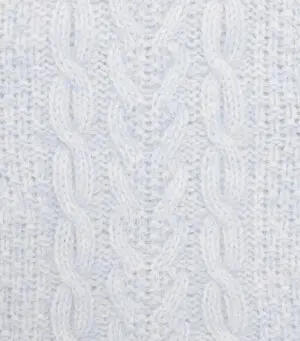 LOUISE MISHA Cable-knit Aliouki Hood