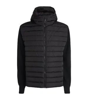 Canada Goose Down Hybridge Flavio Hooded Jacket - Black