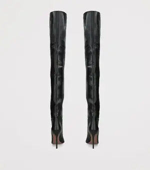 Paris Texas Leather Vera Over-the-knee Boots 105
