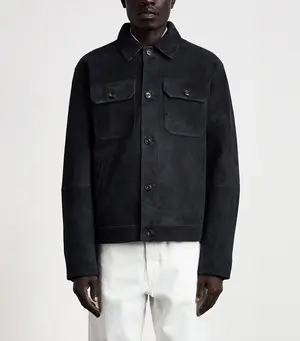 Polo Ralph Lauren Lamb Suede Overshirt