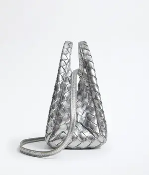 Bottega Veneta Campana - Silver