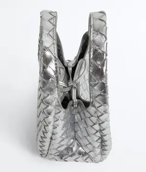 Bottega Veneta Campana - Silver