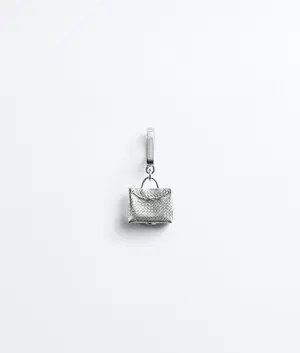 Bottega Veneta Amuleti Andiamo Charm - Silver