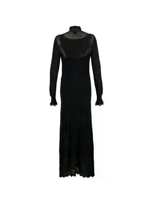 Gabriela Hearst Solace Wool Maxi Dress - Black