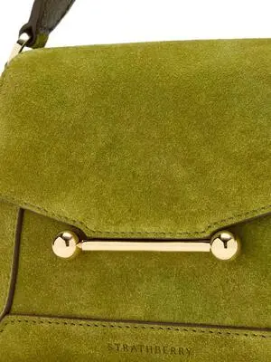 Strathberry Mini Mosaic Suede Tote Bag