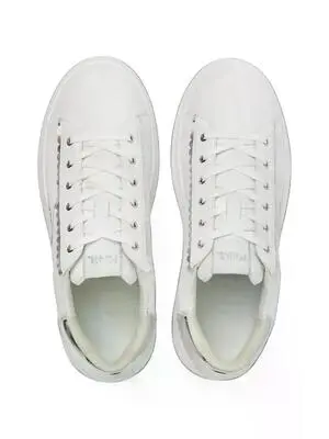 Karl Lagerfeld Kapri Scallop Sneakers - White