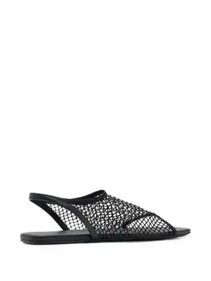 Christopher Esber Minette Crystal-embellished Mesh Sandals