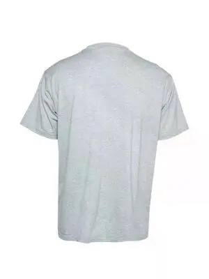 Burberry Check-pattern Pocket T-shirt - Grey