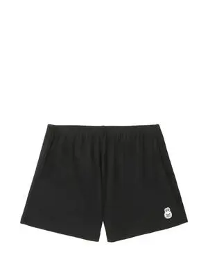 AAPE BY *A BATHING APE Baby Doppy-patch Track Shorts - Black