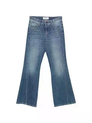 CAMBIO Fabienne Twisted Jeans - Blue