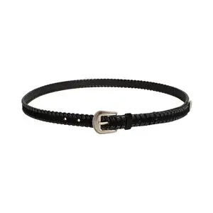 Kith Braided Edge Belt - Black