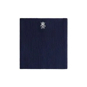 Kith Ribbed Neck Warmer 'nocturnal - Blue