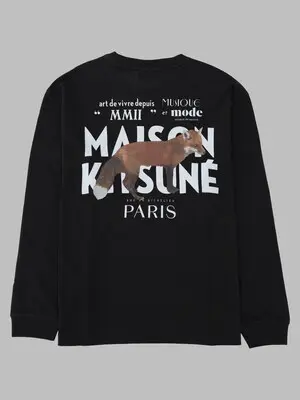 Maison Kitsuné T-shirt Con Stampa "profile Fox
