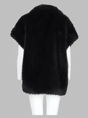 Herno Gilet In Faux Fur