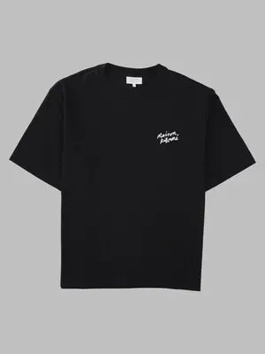 Maison Kitsuné T-shirt Oversize Con Logo