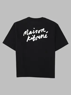 Maison Kitsuné T-shirt Oversize Con Logo