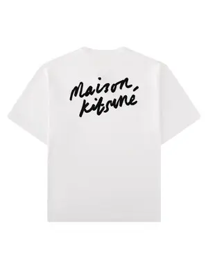 Maison Kitsuné T-shirt Oversize Con Logo
