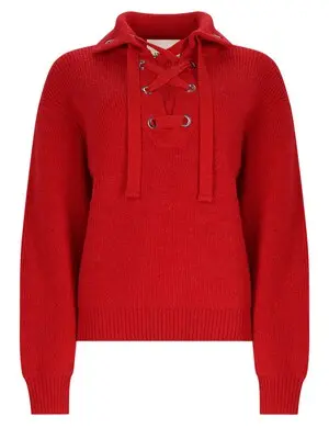 Isabel Marant Étoile Maglia "ydalia" In Lana - Red