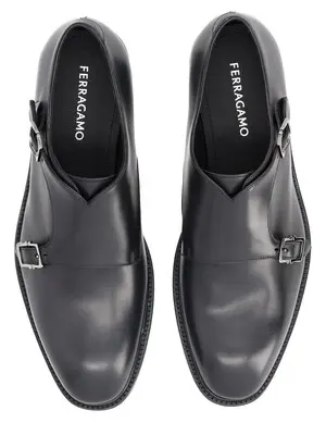 FERRAGAMO Mocassino "double Monkstrap
