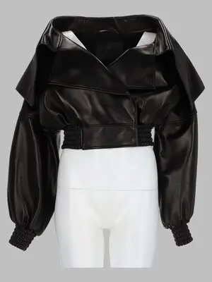 Balenciaga Giacca A Portafoglio Con Colletto