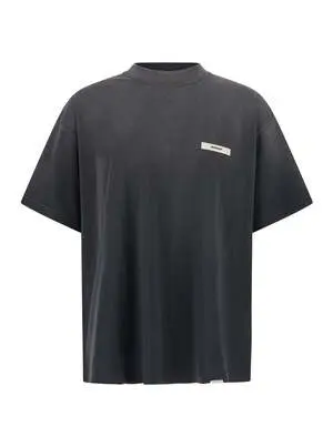 REPRESENT Cotton T-shirt With Logo Tape