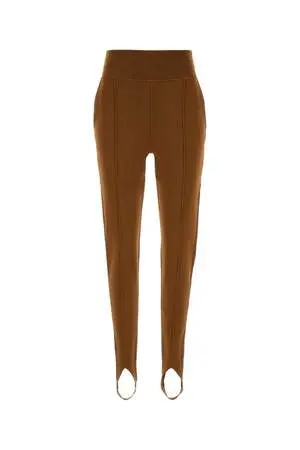 Chloé Viscose Blend Leggings - Camel