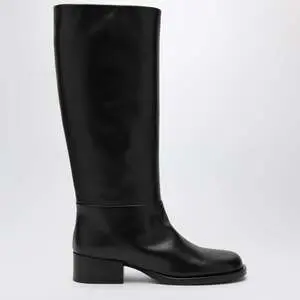 Dear Frances Dante Wide-calf Knee-high Leather Boot