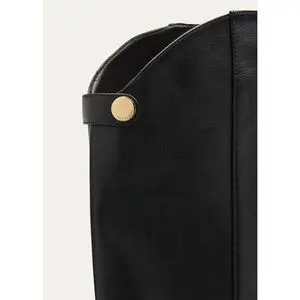 JIMMY CHOO Alizze 85 Leather Knee-high Boots