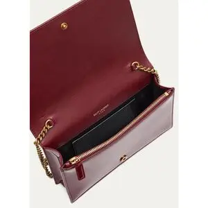 Saint Laurent Patent Leather Crossbody Bag