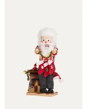 STEINBACH Cozy Decorating Santa Nutcracker - Multi