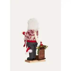STEINBACH Cozy Decorating Santa Nutcracker