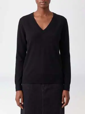 Vince Pure Cashmere V-neck Jumper With Long Sleeves - Black